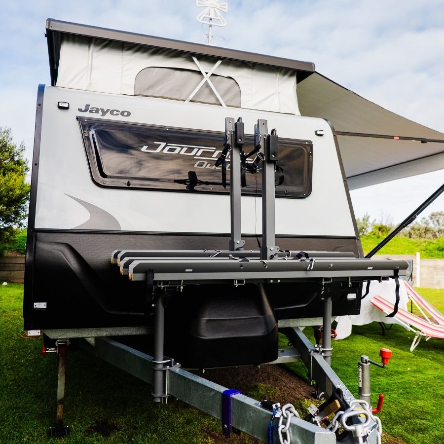 Freedom 4 Bike Caravan Rack - Drawbar Mount – Wild Boar Bike Racks